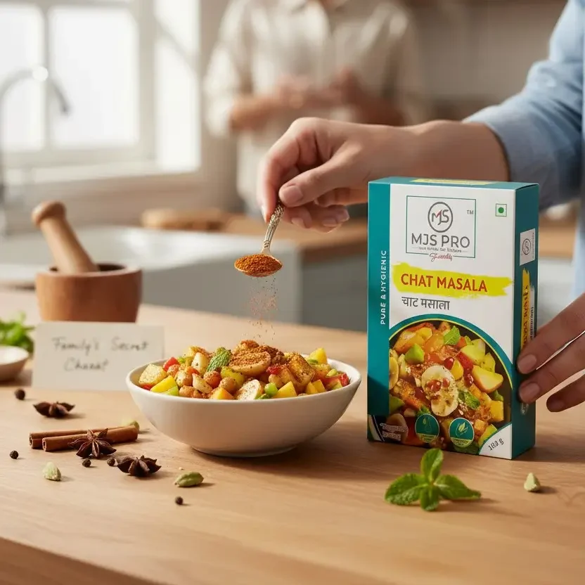 MJS Pro Chat Masala 100g – Premium Quality, Pure & Hygienic Indian ...